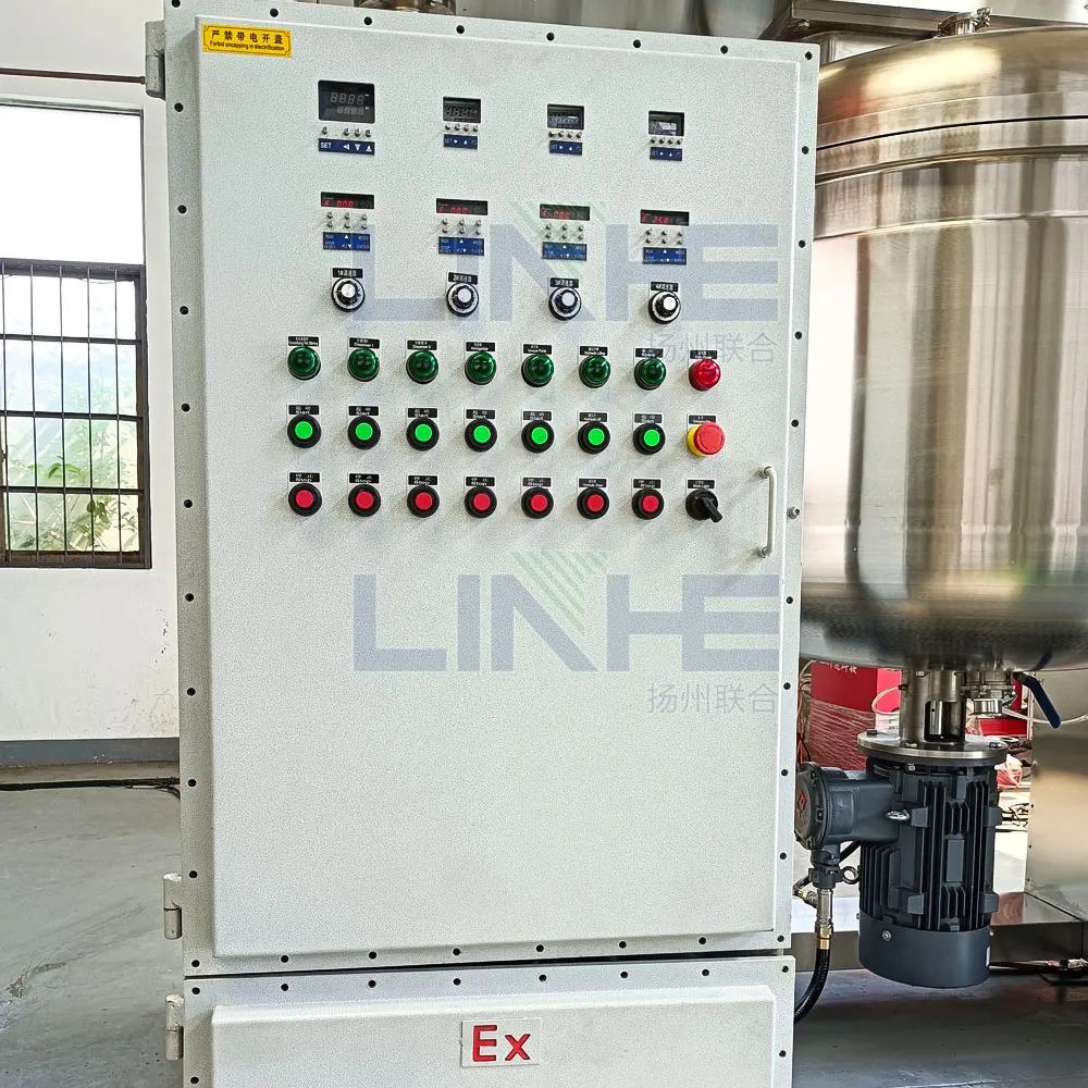 Gmp Standard Mayonnaise Skin Bleaching Mixing Vacuum Homogenizer ...