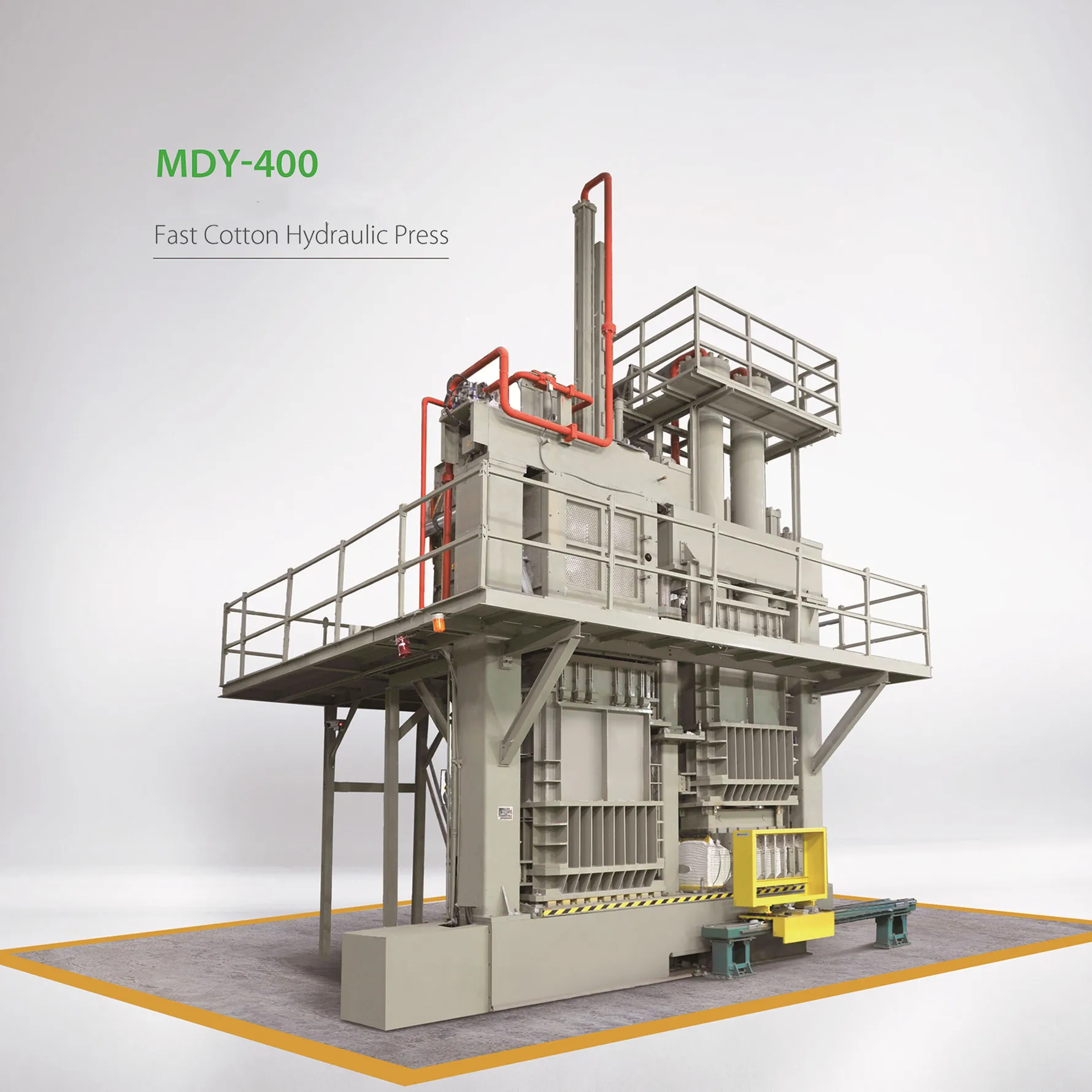 Hydraulic Bale Press - Efficient Cotton Baling Solutions