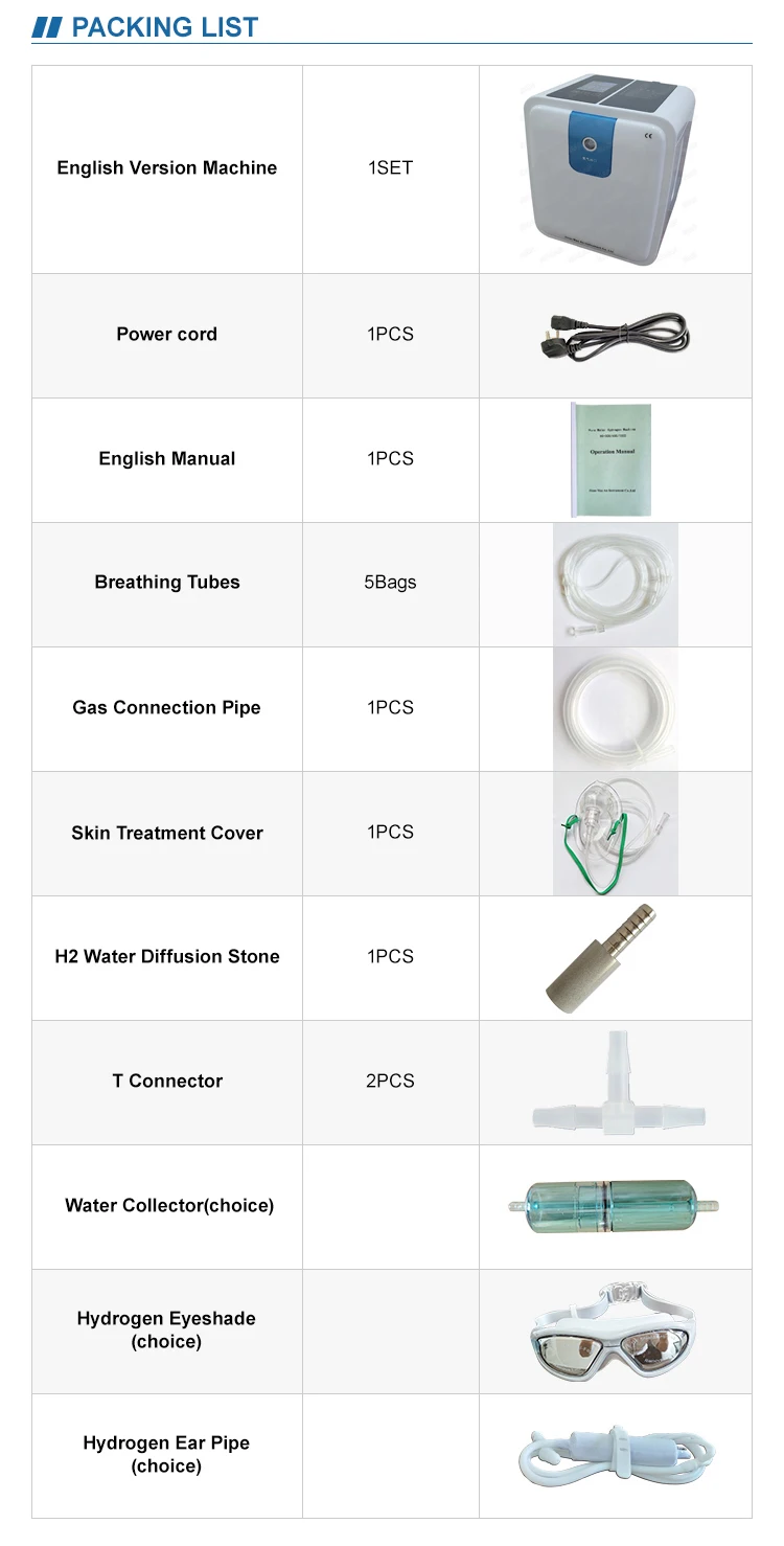 Breathing Hydrogen Generator - 450ml 900ml Hho Inhaler