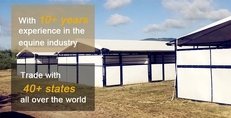 Light Weight But Sturdy Pvc Horse Stable Used Priefert Cheap Horse ...