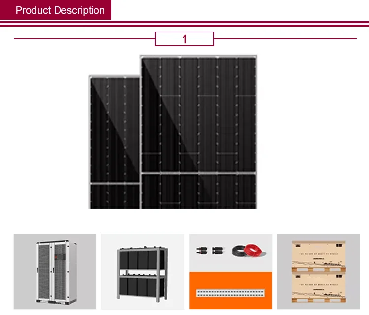 200kw Solar Power System with 200kva UPS - off-Grid Energy