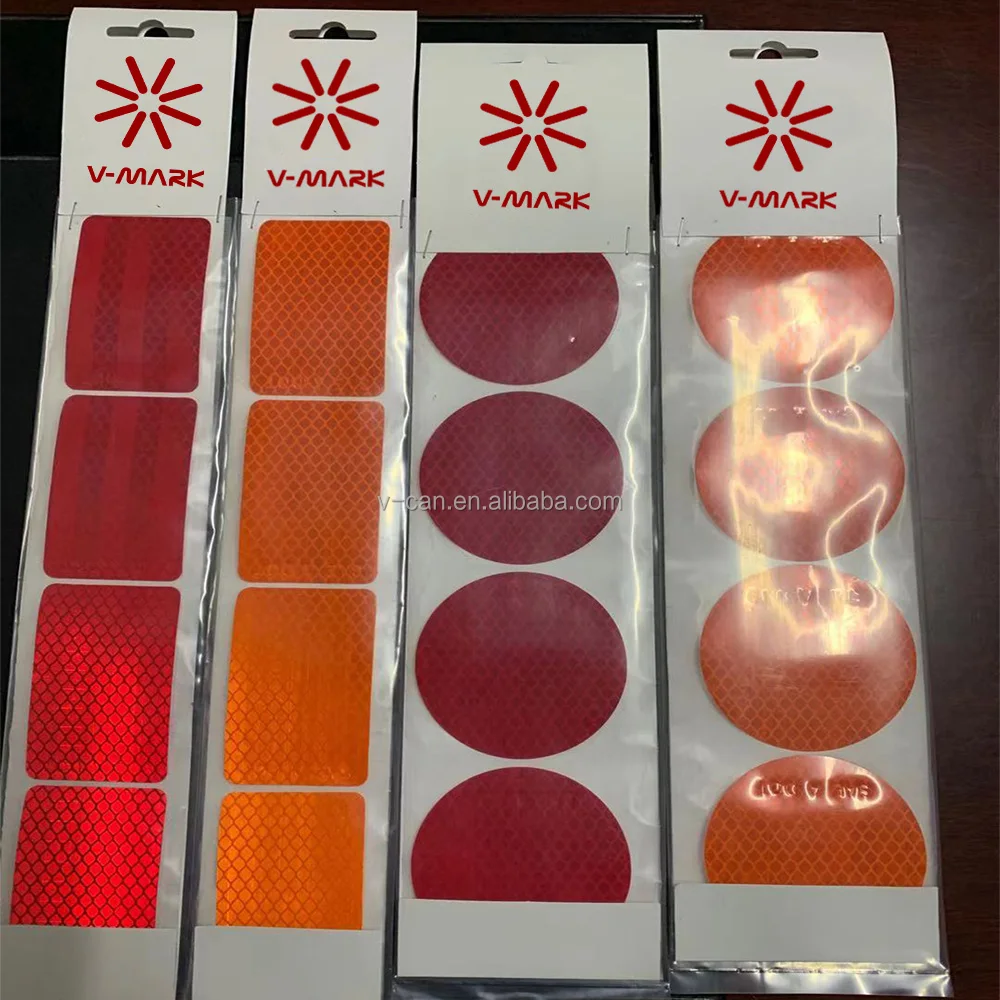 Flexible Reflective Stickers - Easy Application & Durability