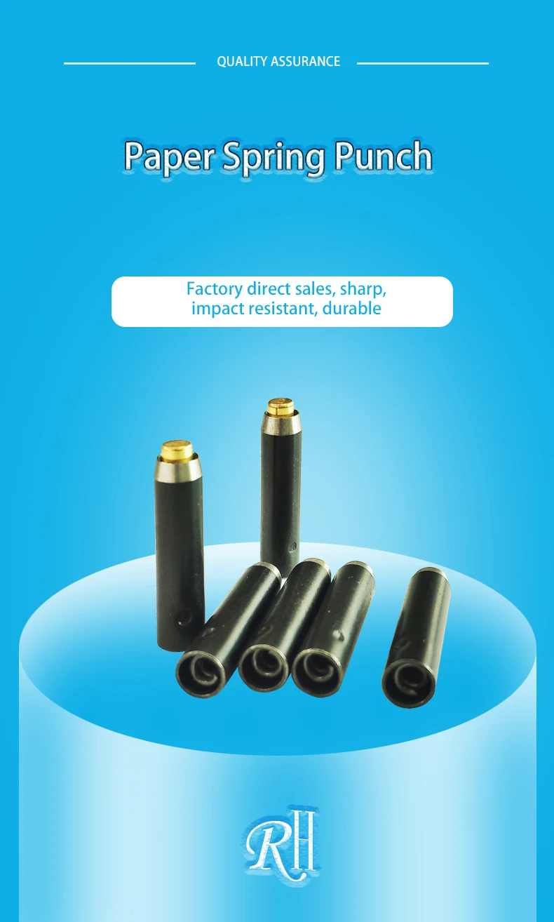Spring Punch For Paper Product Height 23.8mm Punching Hole Punch And ...