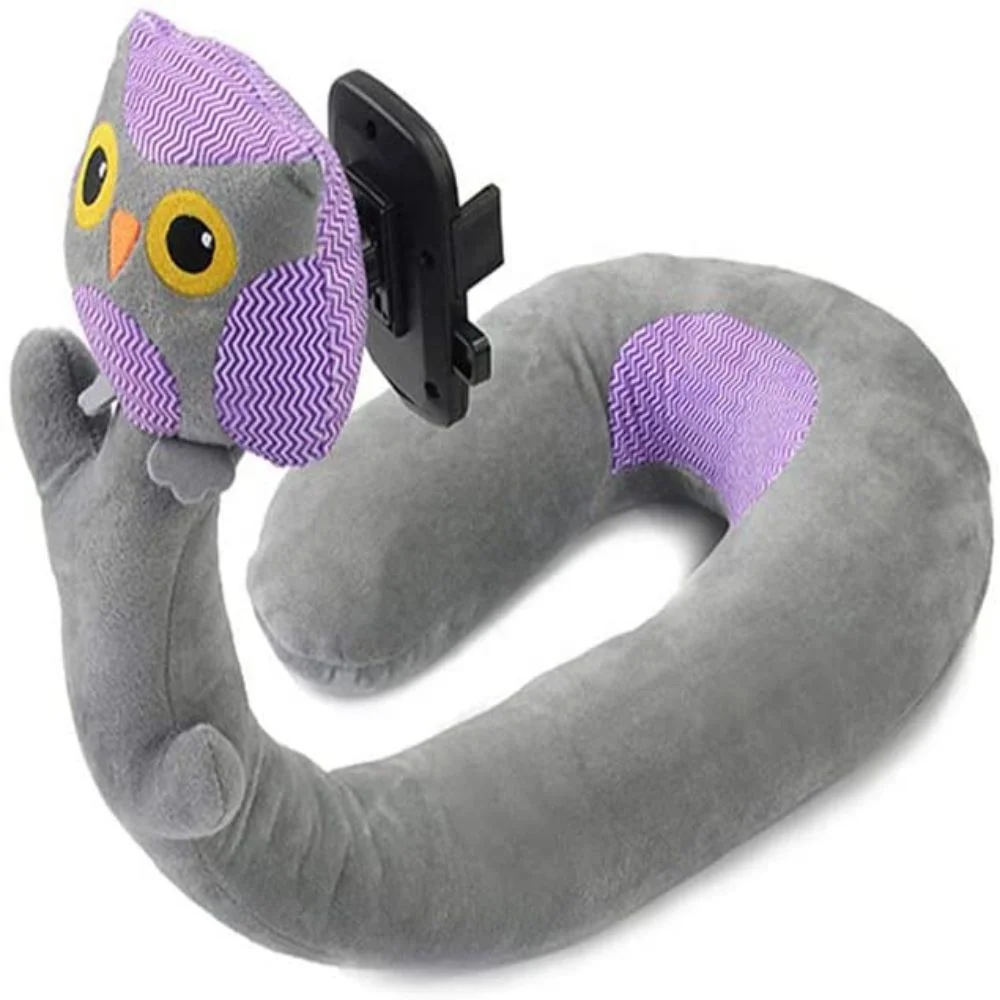 New Cute Plush Toy Stuffed Animal Shaped Lazy Bracket Mobile Neck Phone ...