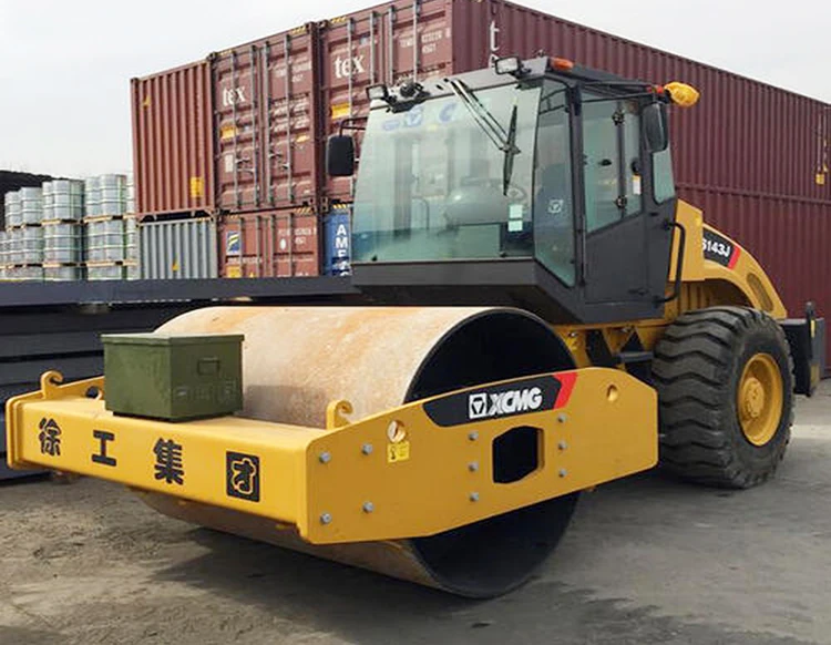 XCMG Official XS143J USED 14 Ton Single Drum Vibratory Road Roller ...