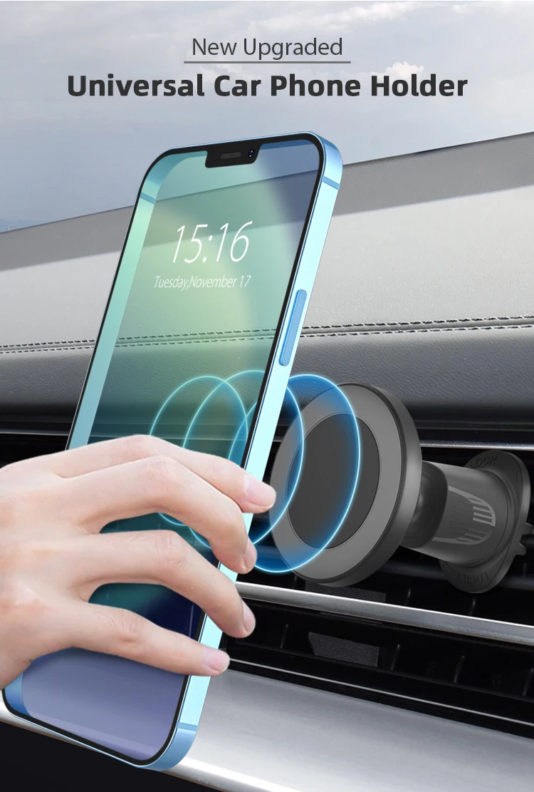Super Magnetic 20pcs N52 Phone Car Mount Magnetic Car Phone Holder 360 ...