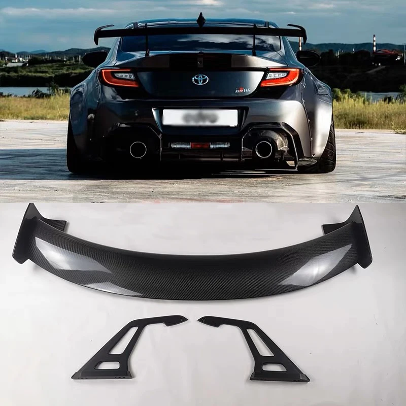 Real Carbon Fiber Rear Wing Fit For Toyota Gr 86 - Buy Carbon Rear Wing ...