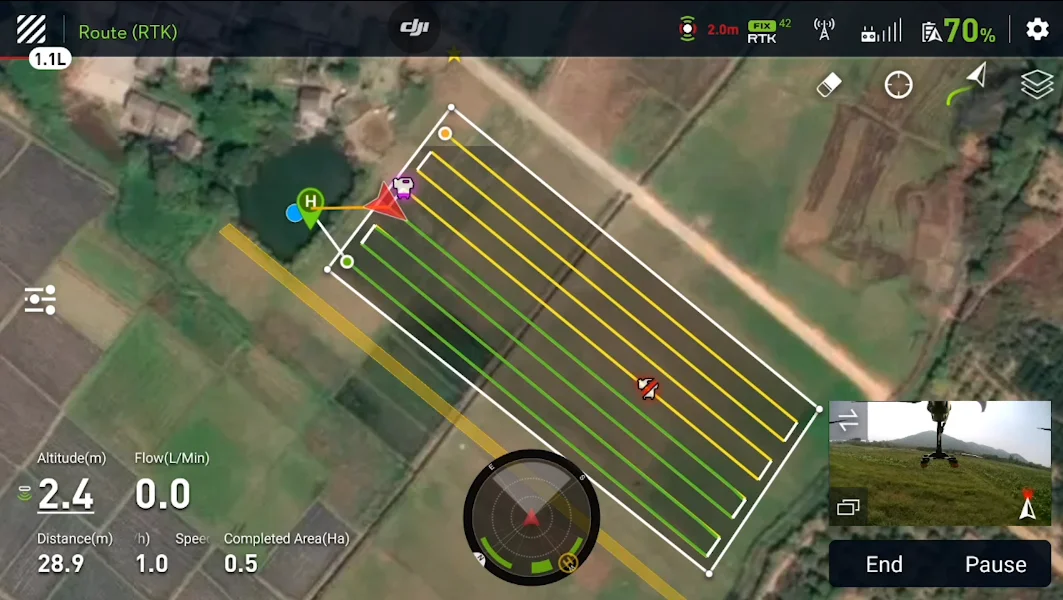 2023 Drone Agricole Dji Agras T50 Avec 2 Batteries De Vol Peut ...
