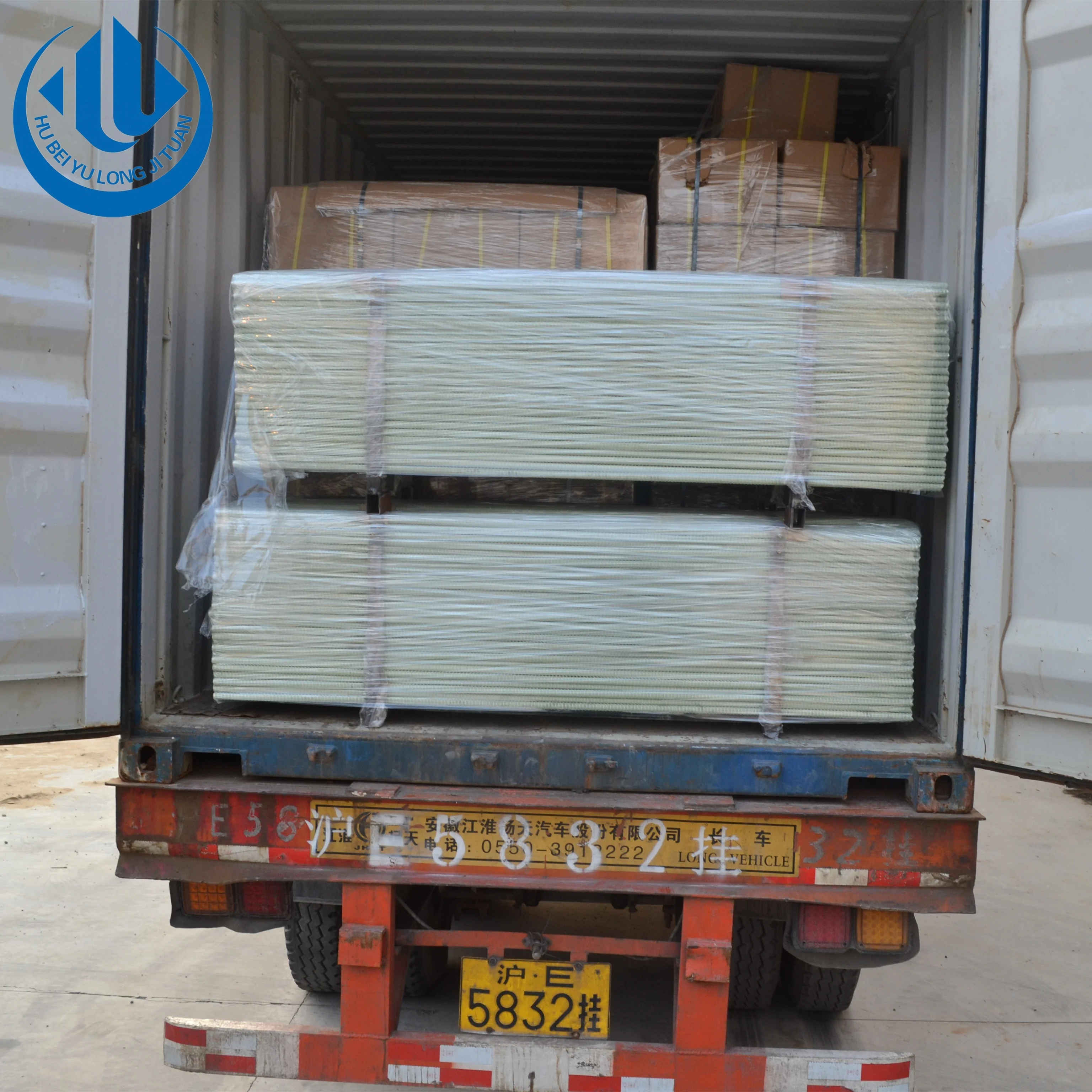 High Strength Composite Gfrp Rebar Epoxy Coating Fiberglass Rebar Glass