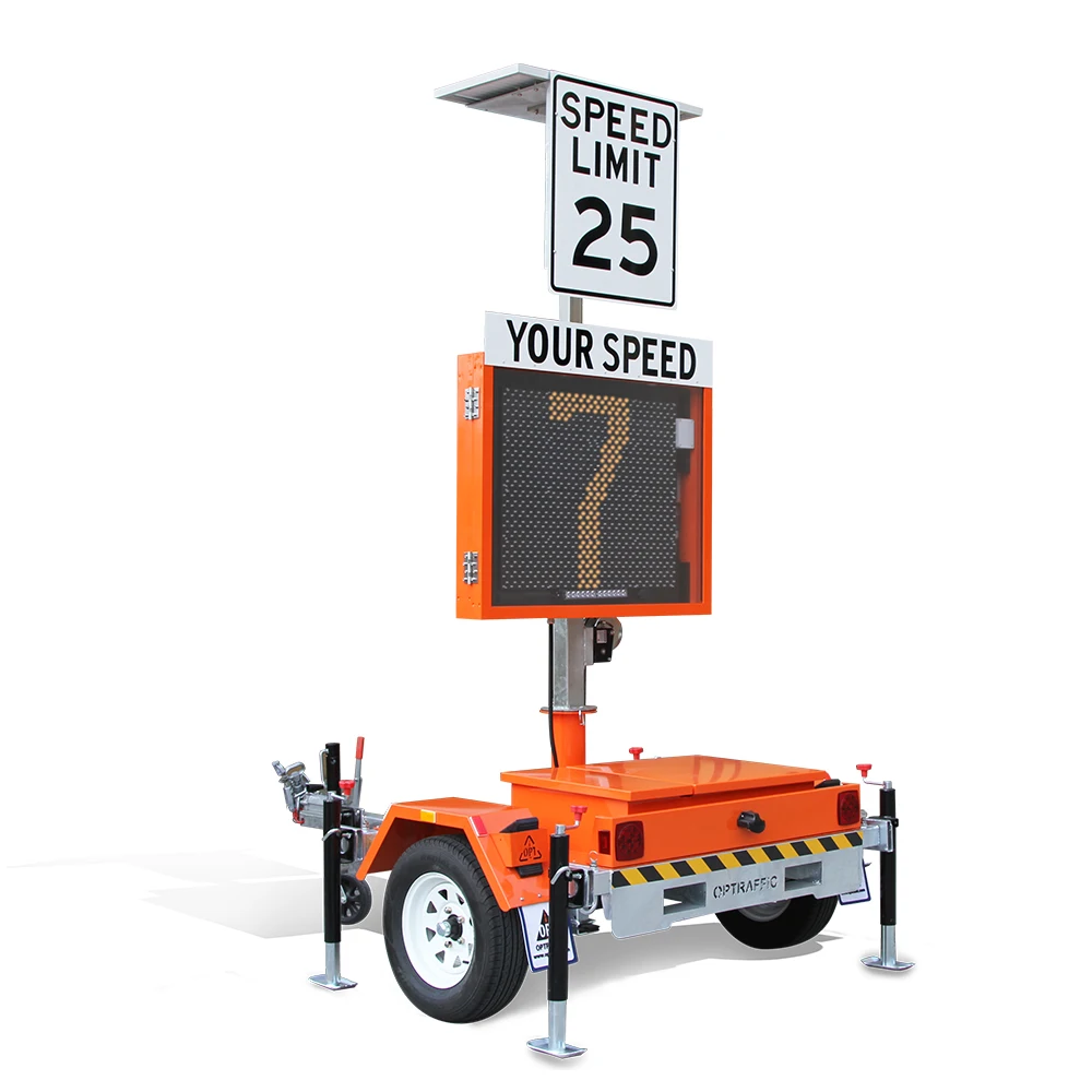 Compact Solar Powered Radar Speed Limit Detection Trailers| Alibaba.com