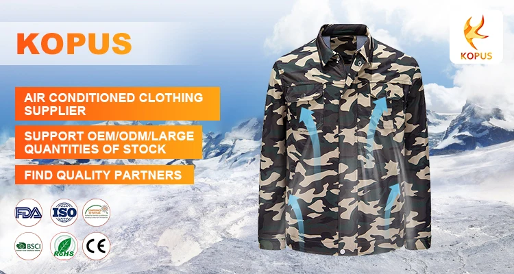 Air-conditioner Jacket Air Conditioning Shirt Spf Uv Protection ...