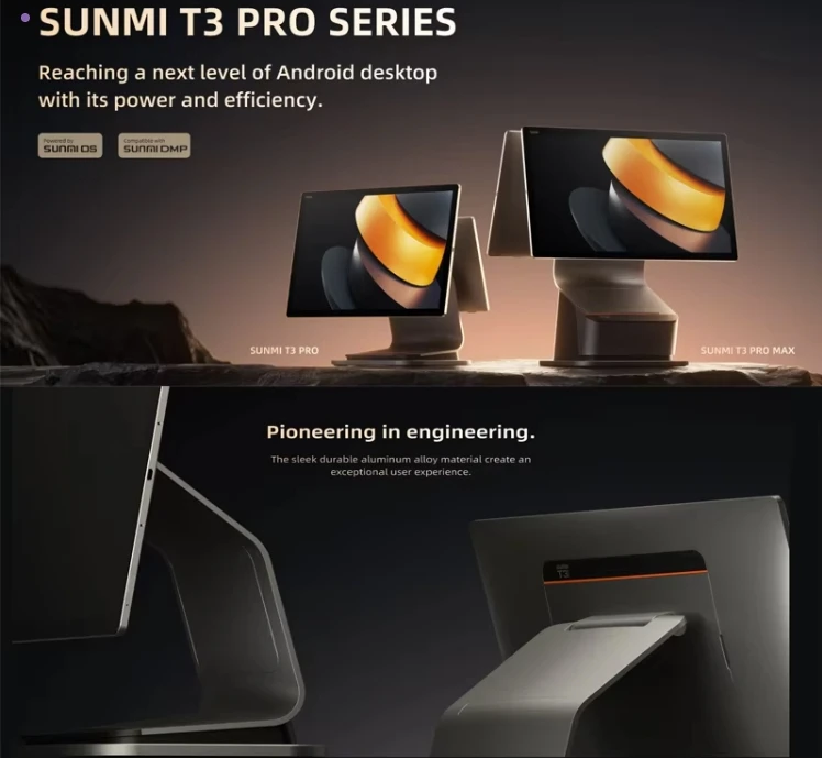 Sunmi D3 PRO Pos Terminal Printer Aluminum Body Fingerprint Optional 4 ...