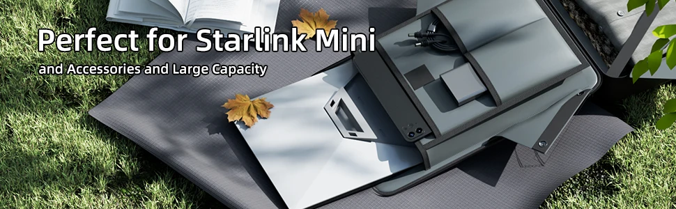 Starlink Mini Kit Outdoor Travel Bag - Anti-Theft PC Material