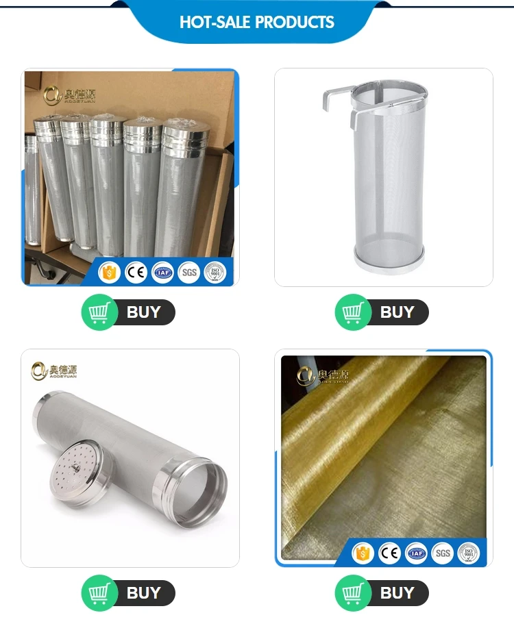 Wire Mesh Drum Filter - High Quality Hopper Spider for Brewing
