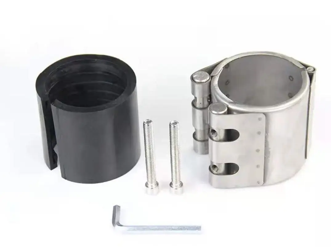 Dn150 Ss316 Pipe Repair Clamp Stainless Steel 300 Series Pipe Saver ...