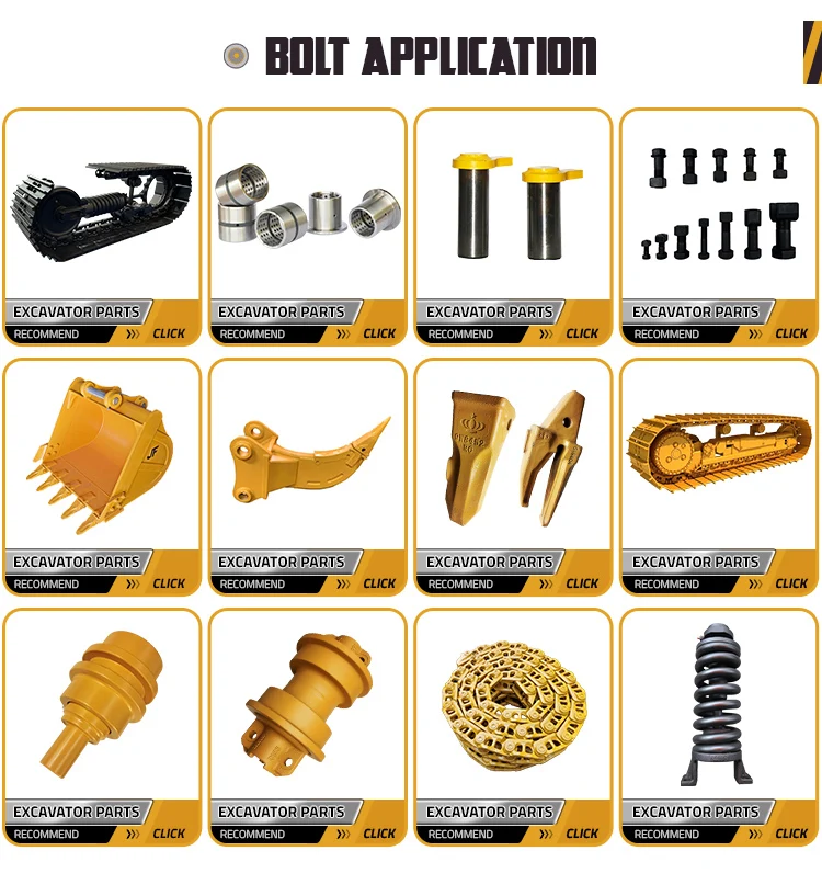 Excavator Spare Parts Bucket Bushings And Pin High Quality 40cr ...