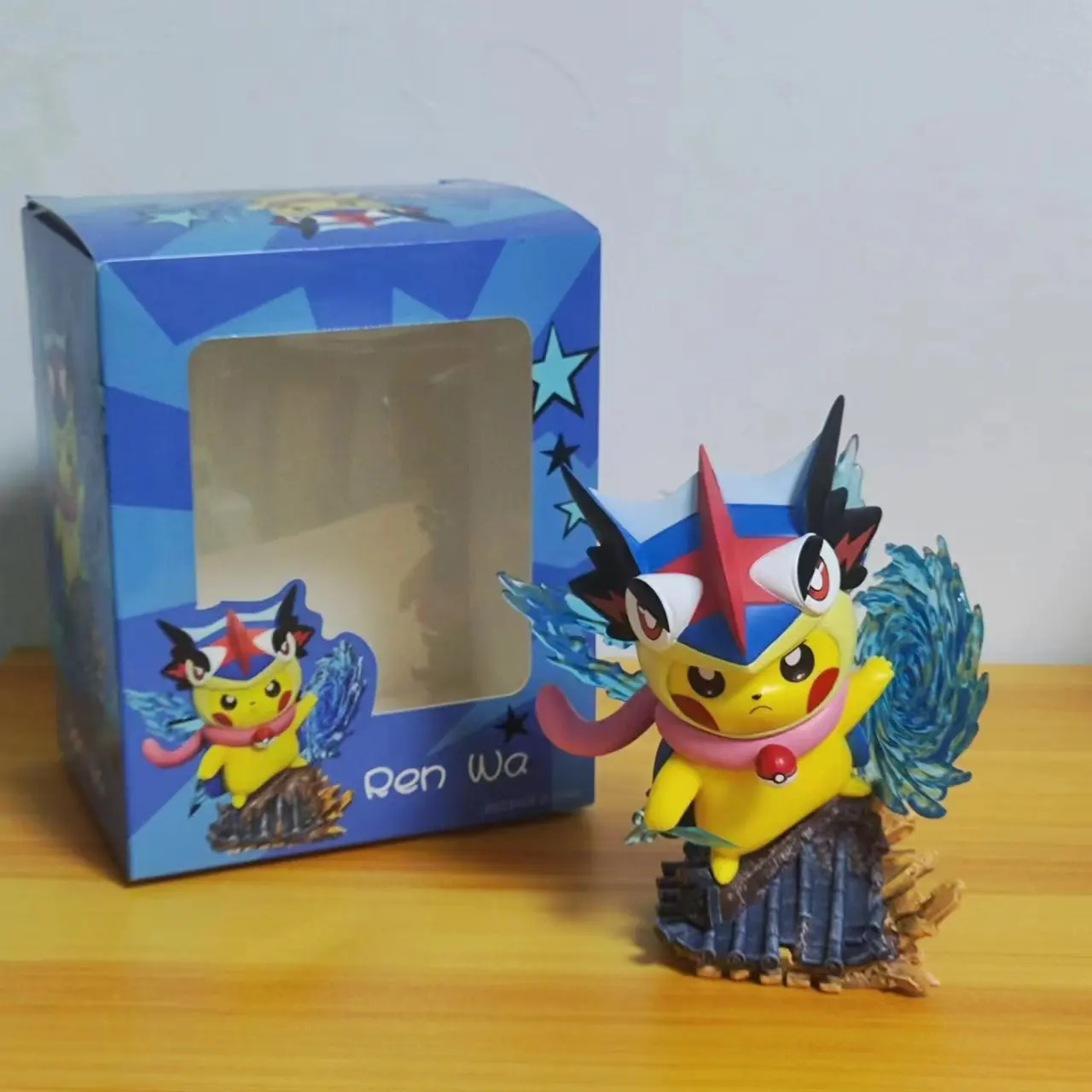Cosplay Pokemoned Boxes - Anime Pika Model Statue Collection
