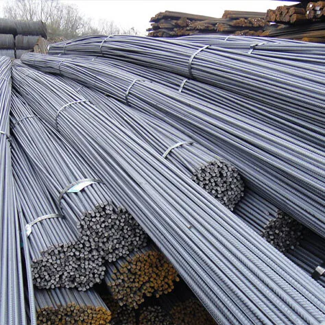 HRB Grade Non-Alloy Steel Rebar 12m Length GB Standard Deformed Surface ...