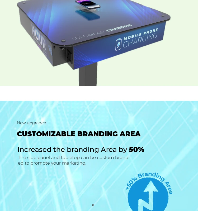 Y2 EVA Premium Customization Portable Charging Table Charging Station ...