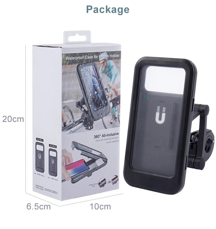 Universal Custom 360 Degree Bicycle Motorcycle Accessories Cell Phone ...