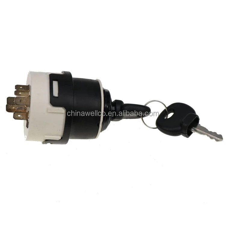 Ignition Switch with 2 Keys 87431469 for Backhoe Loader B115B B100BLR