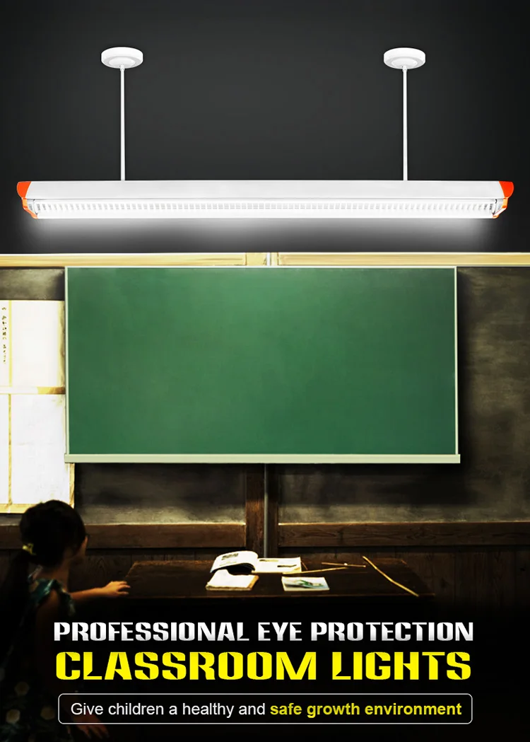 LED Classroom Lights - Eye Protection & Efficient Illumination