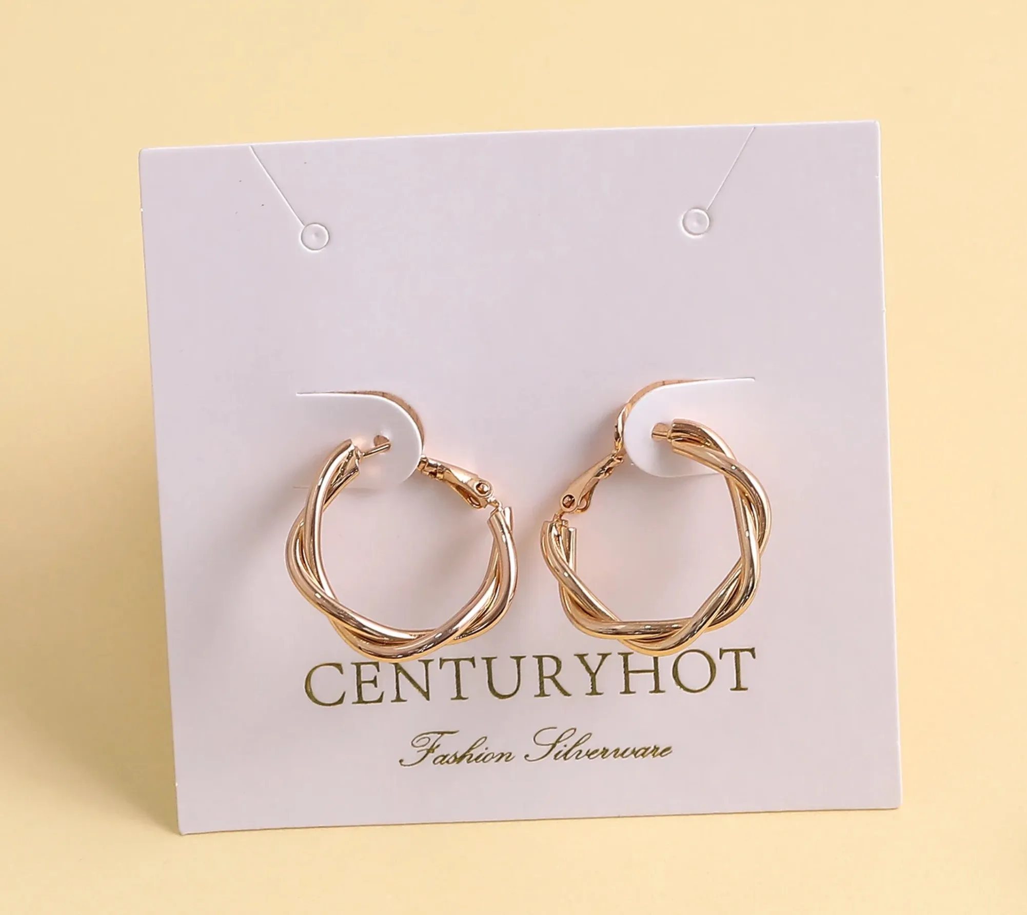 Customized Private Display Cards Embossed Packaging Paper Message ...