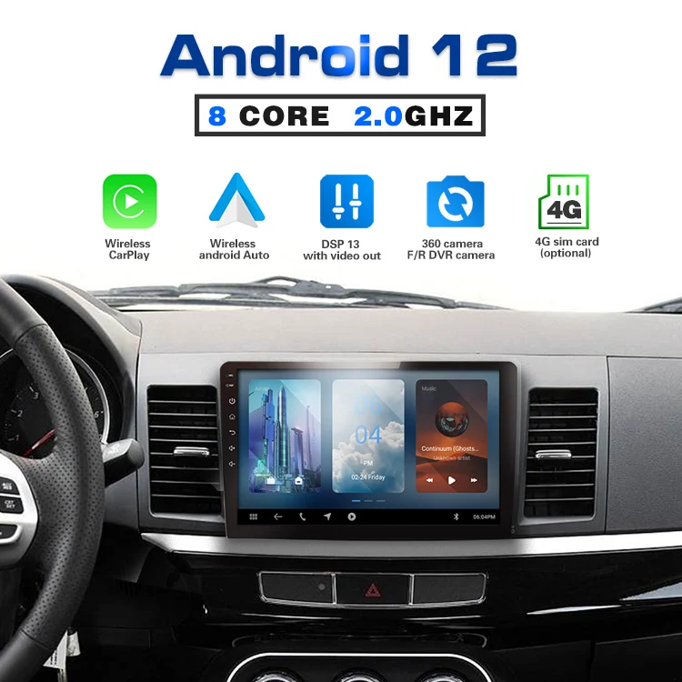 2DIN Vertical 7/9/10/11.5/13 Inch Touch Screen Android Monitor Car ...
