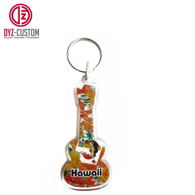 Custom Surfboard Shape Acrylic Keyring - Perfect Gift