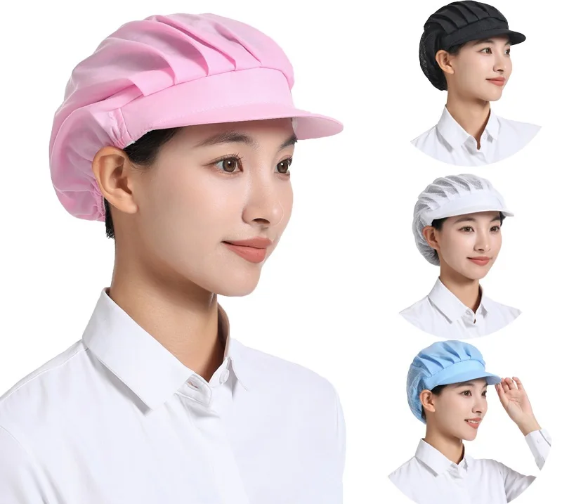 Chef Hat Kitchen Cooking Chef Working Waiter Cap Food Service Hair Nets