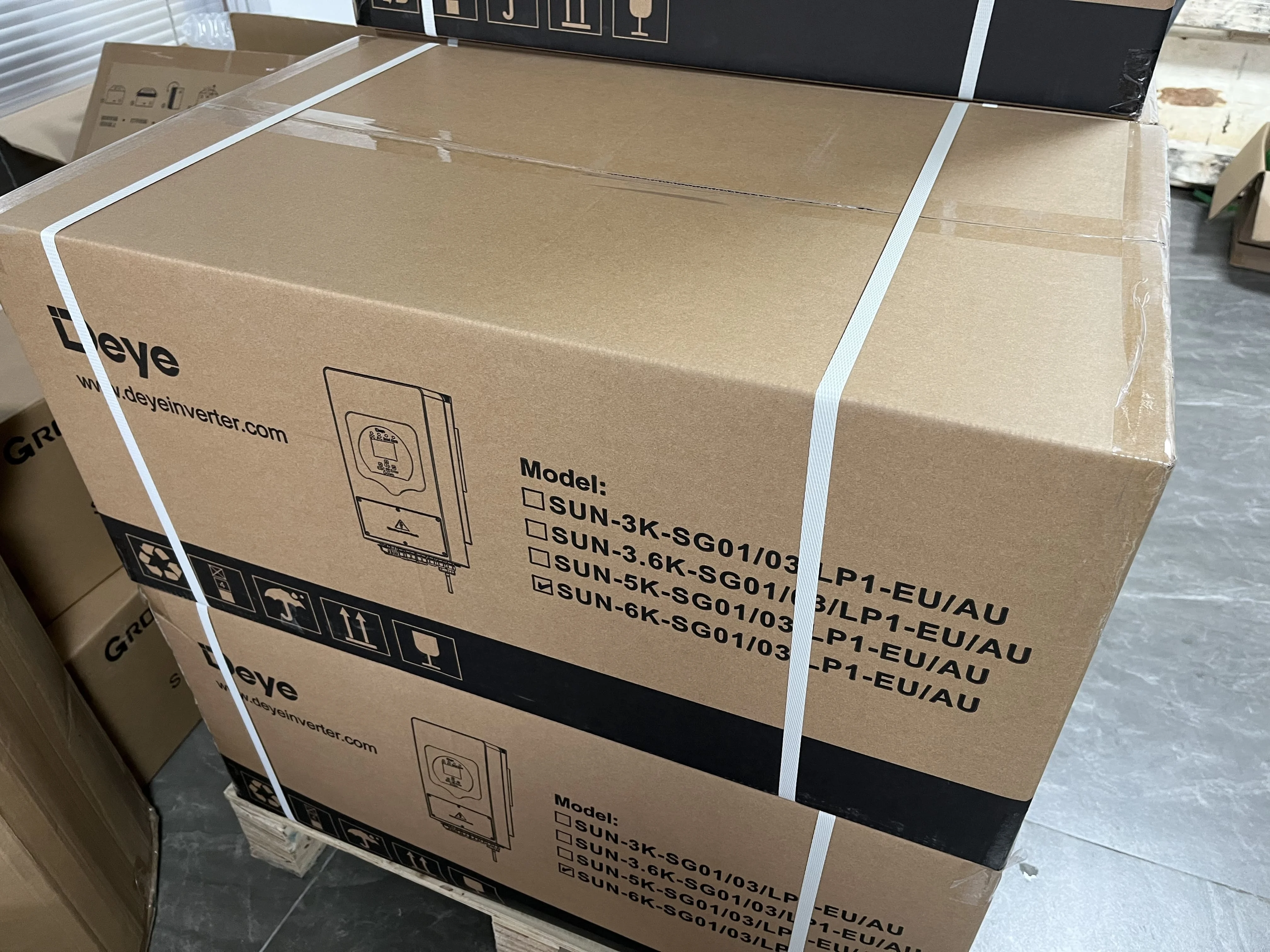 Lifepo4 Battery Inversor Deye 5000 Watts Home Energy Storage Deye Sun ...