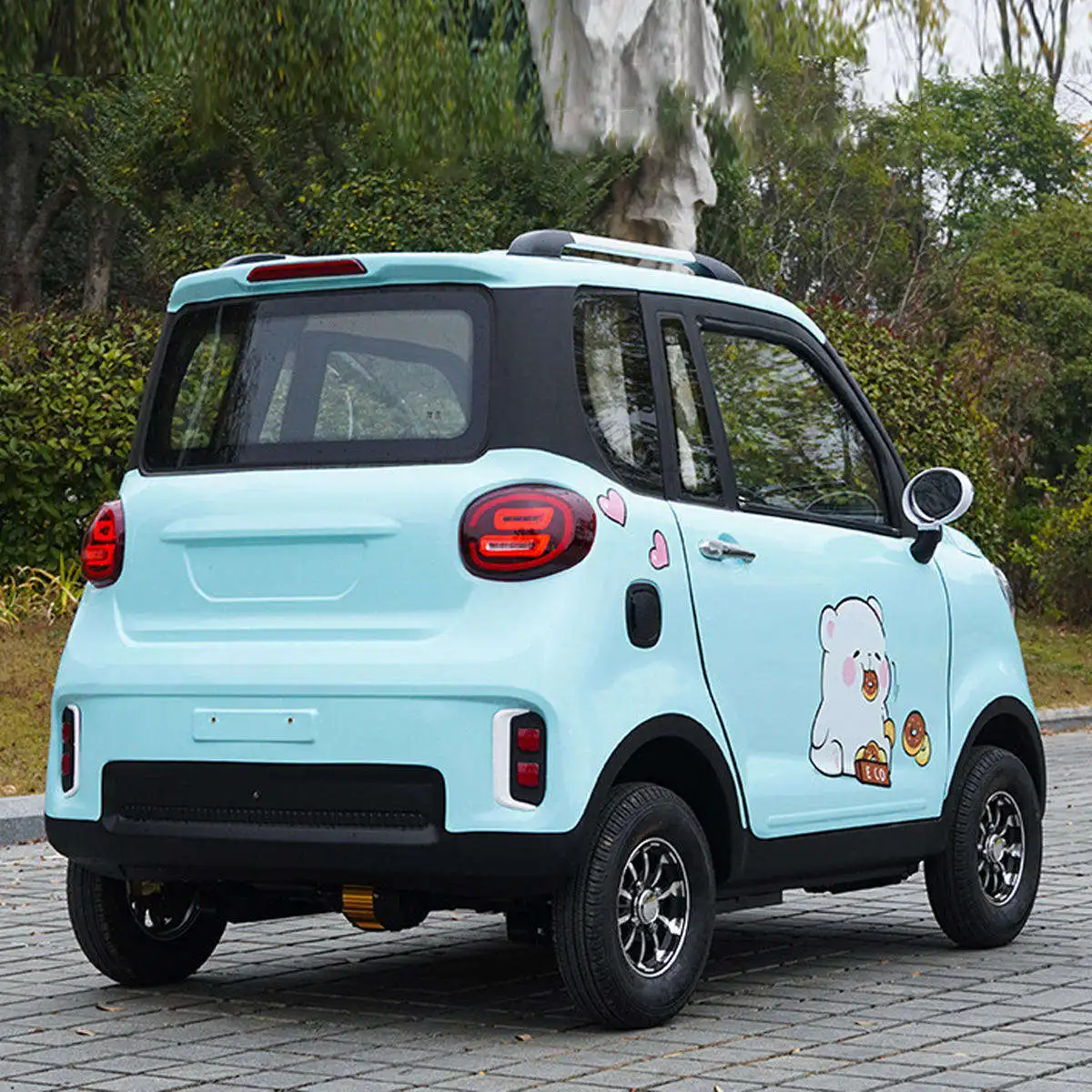 Cheapest In Stock 2 Doors 4 Seats Chinese Mini Electric Car Chinese ...