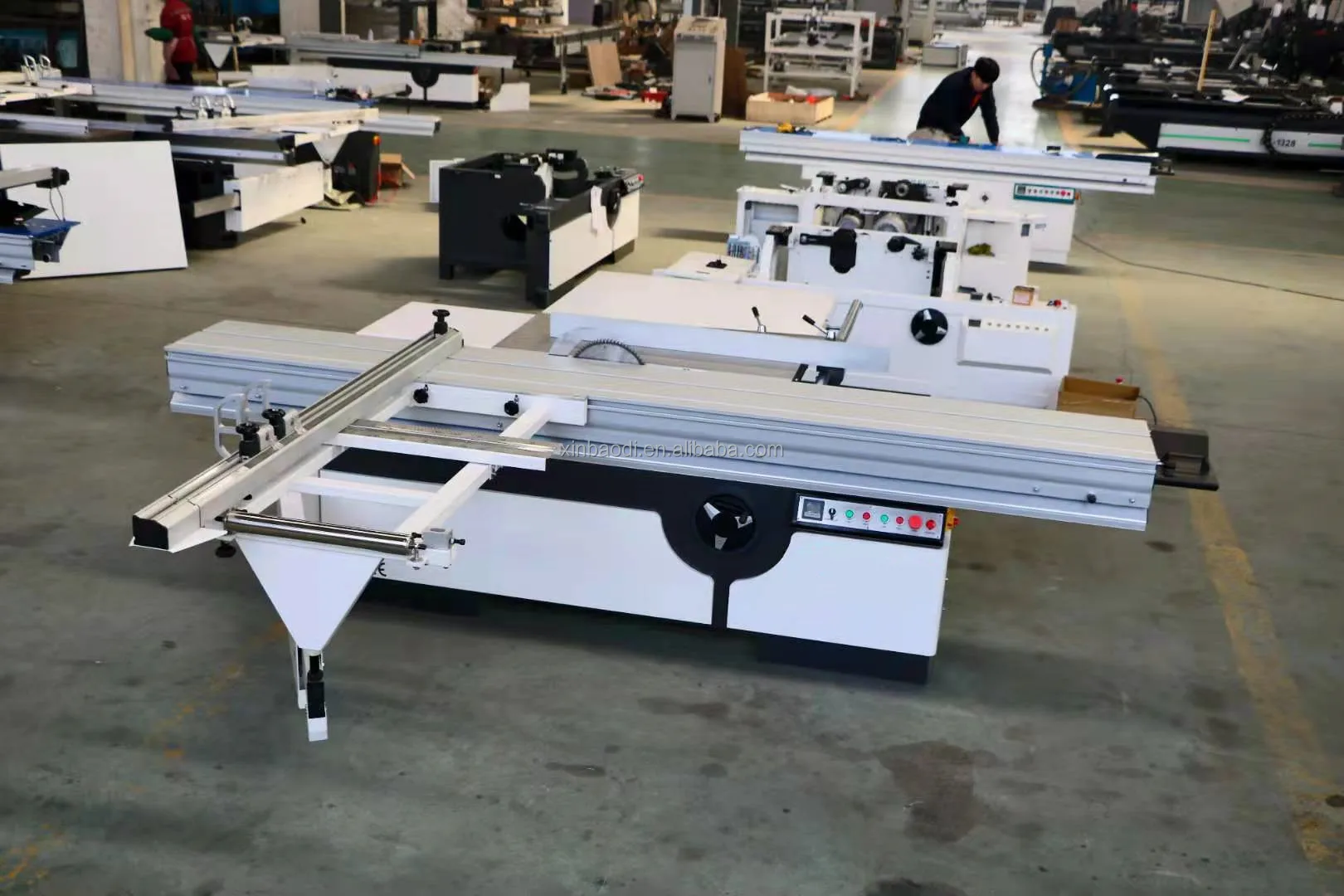 Cnc Sliding Panel Saw Industrial Woodworking Precision Wood Cutting ...