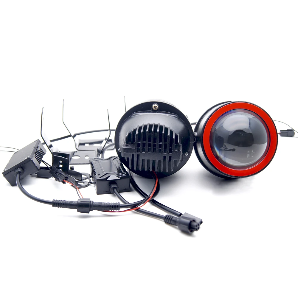 Universal Type 3.0 Inch Projector Fog Lamps Lens Bi Led Laser Projector Lens 3.0 Fog Light - Buy ...