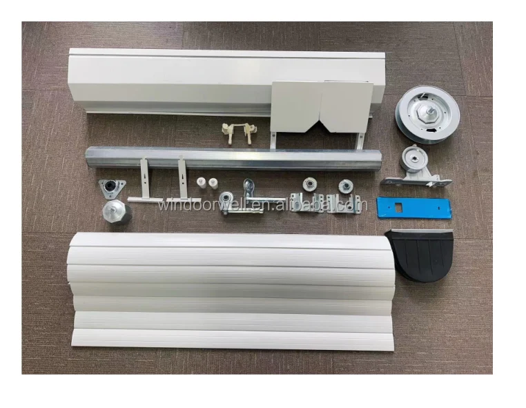 Aluminum Roller Shutter top cover manual roller shutter aluminum pulley ...
