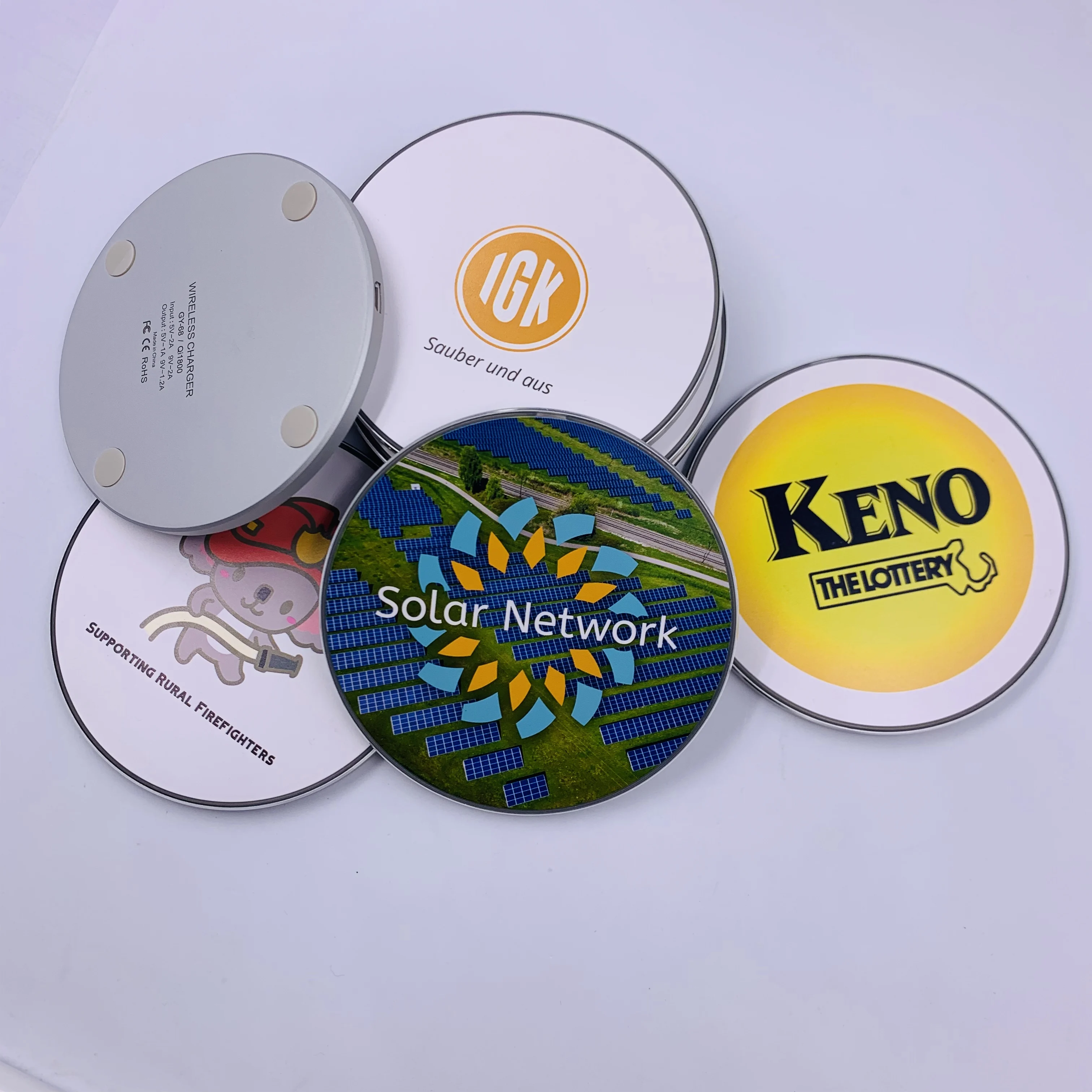 2020 Magic Circle Wireless Charger Qi Charging Pad Magic Array Mat ...