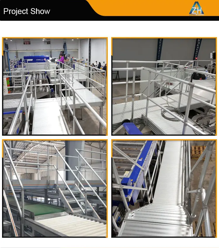 Catwalks Modular Assembly Stairway Aluminum Working Stair Ladder With ...