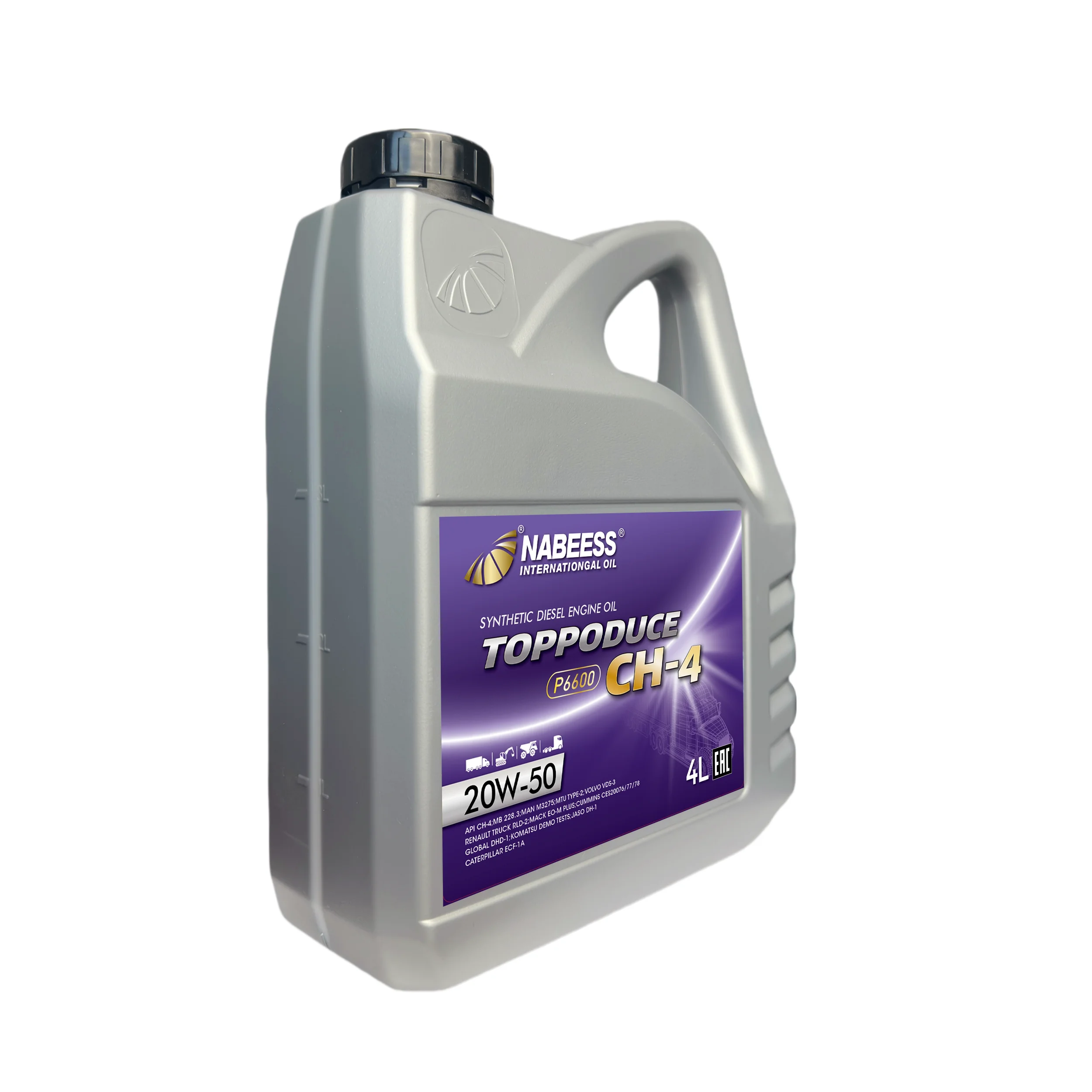 CH-4 4L Certified Lubricant Diesel Engine Oil 20W50 SAE 50 Fast Shipping for Engine Protection ...
