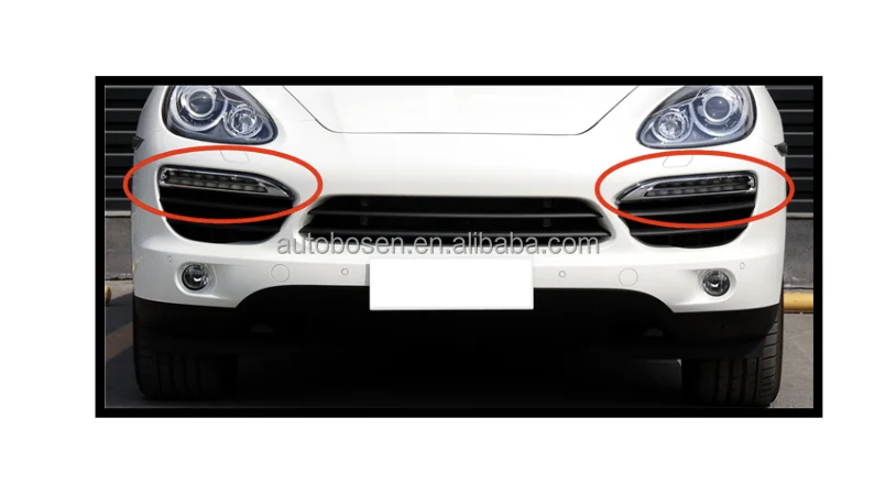 95863118100 95863118200 New Front Bumper Daytime Running Light DRL LED ...