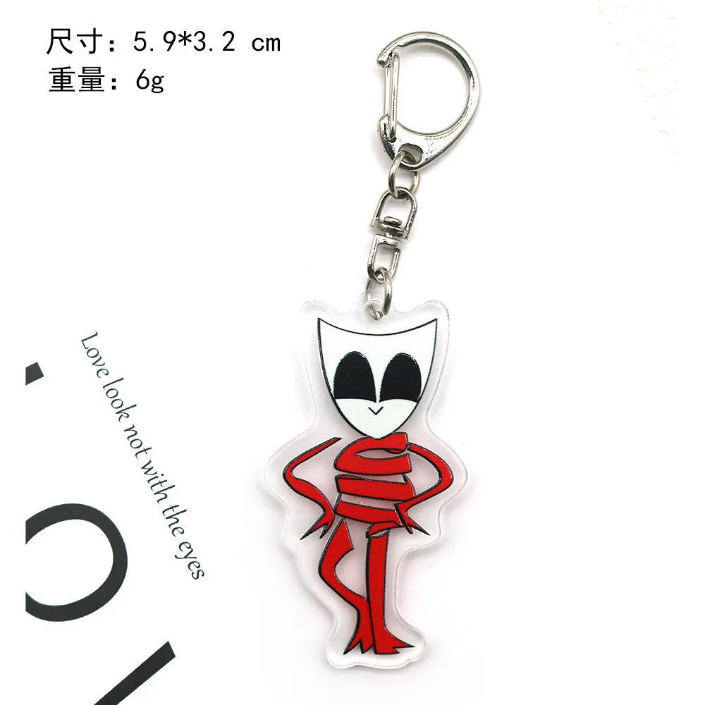 New Cartoon Circus Acrylic Keychain Collection - Gangle, Ragatha ...