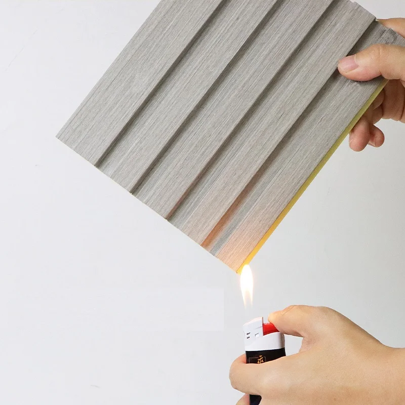 Factory Custom Interior Solid Wood Paneling Free Sample SPC Wall ...