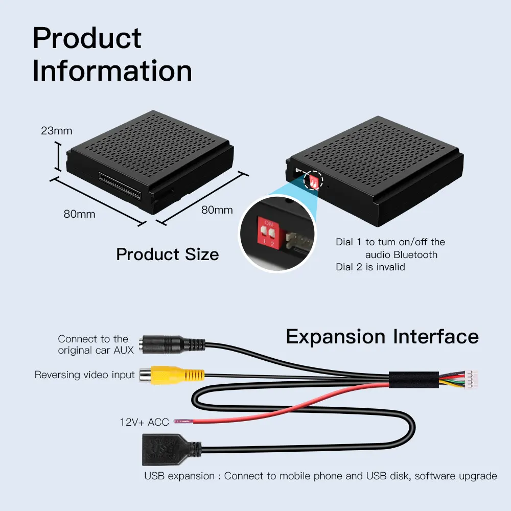 Mercedes-benz Wireless Carplay & Android Auto Adapter, Plug-n-play Oem