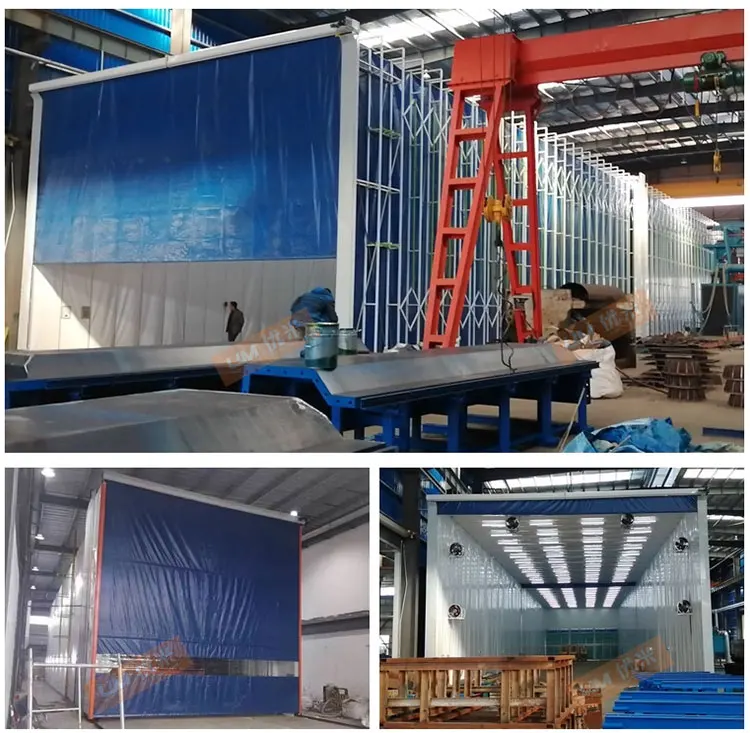 CE Certified Collapsible Retractable Spray Paint Booth