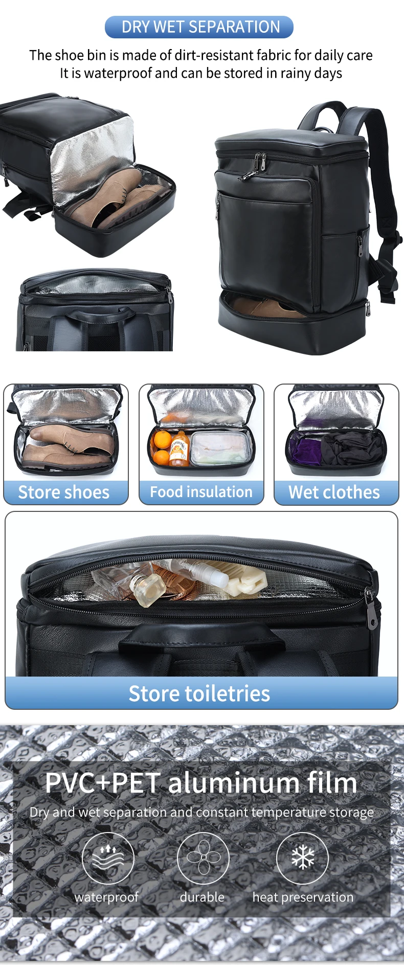 Men's Travel Business Computer Notebook Full Grain Genuine Napa ...