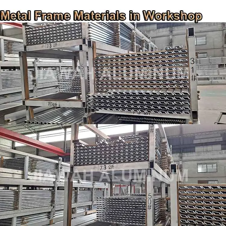 Color Anodizing Aluminium Photo Frame Extrusion Profile Set ...