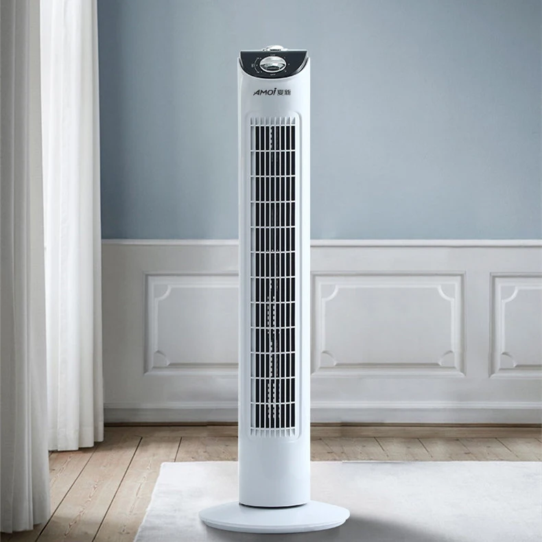 Manual Bladeless Electric Cooling Tower Fan Cold air Fan Summer Bedroom ...