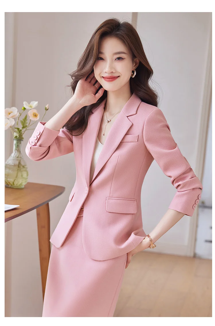 Office Ladies Suit Design Sexy Formal Business Suit Women's Office ...