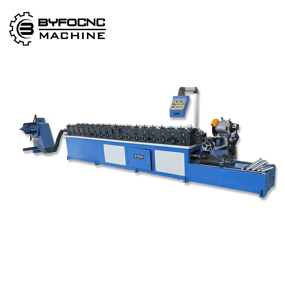 Ventilation Duct Tdc Flange Rolling Machine Stainless Steel Sheet Metal ...