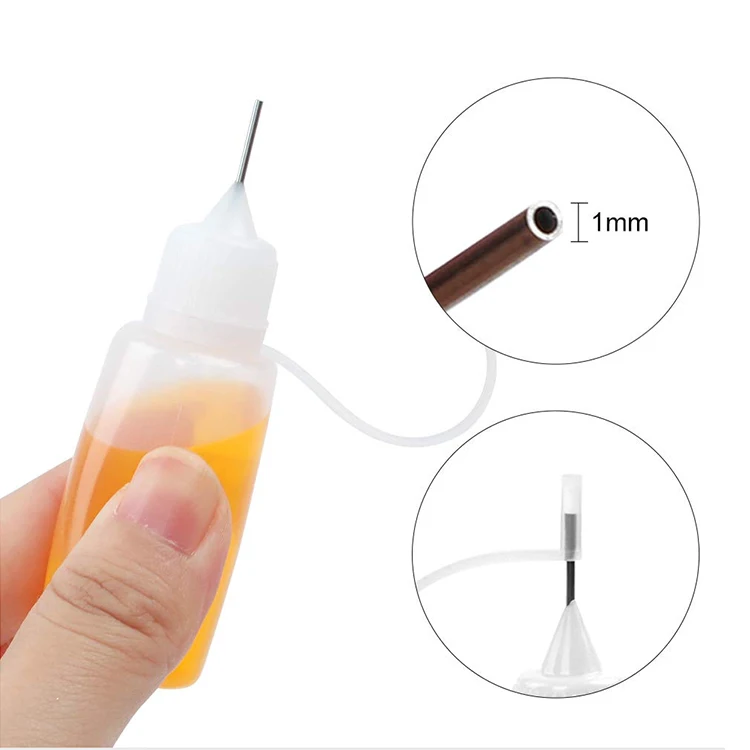 Needle Tip Squeeze Bottle Applicator Bottle 5ml 10ml 15ml 20ml 30ml ...