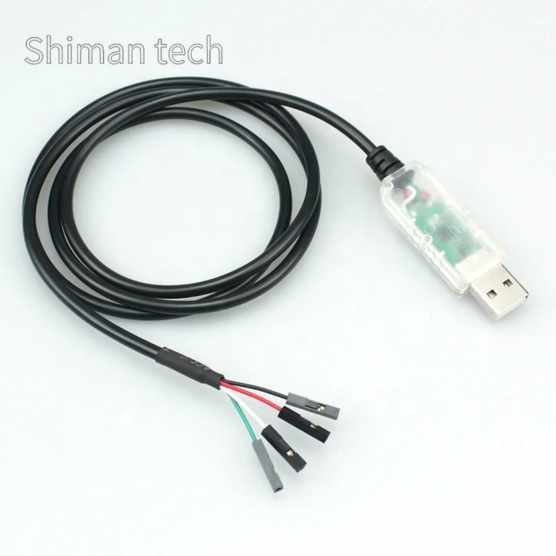 USB to 2.54 Pin Header TTL-232 UART 5V/3.3v Serial Converter Cable ...